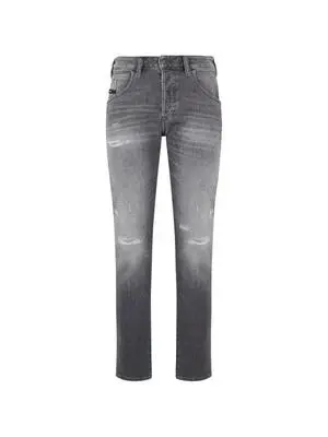 DIESEL® Distressed Straight-leg Jeans