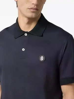 BILLIONAIRE Appliqué Basic Polo Shirt