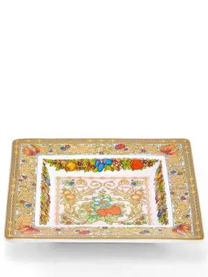Versace Le Jardin De Porcelain Bowl - Multicolour