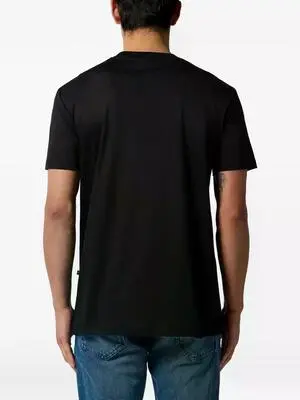 BILLIONAIRE Round-neck Logo-patch T-shirt