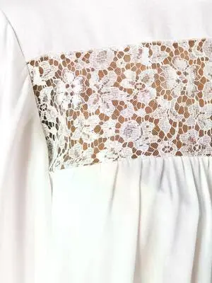 Alexander McQueen Lace Panel Blouse