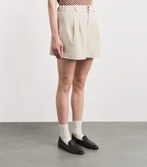 Varley Tansy Tailored Shorts - Ivory