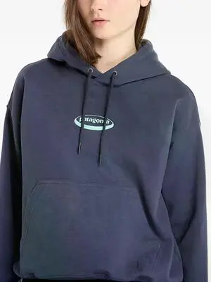 Patagonia Logo Print Drawstring Hoodie