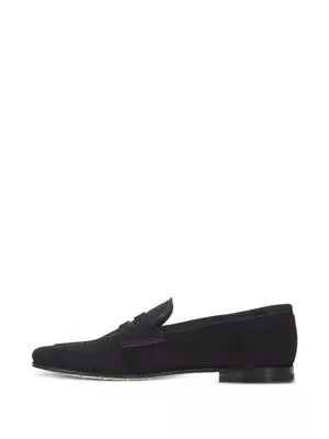 Premiata Suede Panel Loafers