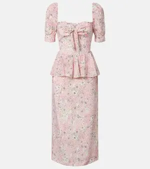 Alessandra Rich Floral Day Dresses