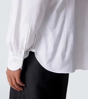 Junya Watanabe X Luigi Borrelli Printed Cotton Shirt