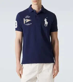 Polo Ralph Lauren Embroidered Cotton Polo Shirt