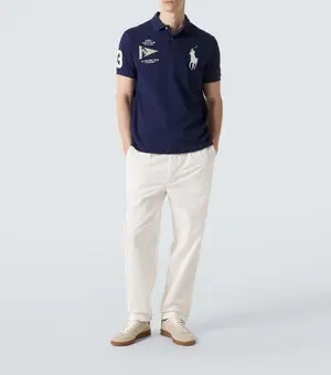 Polo Ralph Lauren Embroidered Cotton Polo Shirt
