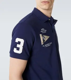 Polo Ralph Lauren Embroidered Cotton Polo Shirt