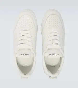 Givenchy Leather Lace-up Sneakers - White