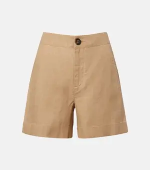 Vince Hemp Bermuda Shorts - Beige