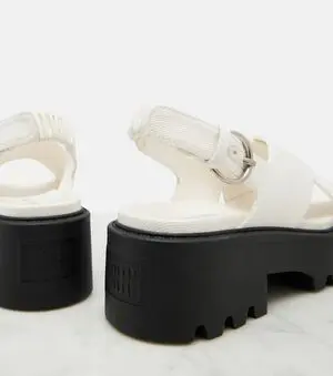 Miu Miu Platform Slingback Sandals