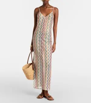Missoni Zigzag Lame Maxi Dress