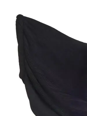 Alberta Ferretti One-shoulder Draped Top - Black