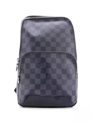 LOUIS VUITTON Avenue Sling Bag Damier Graphite Crossbody Bag