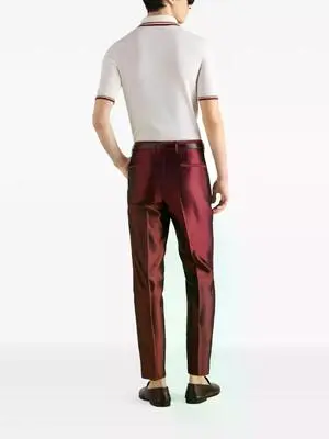 Dolce & Gabbana Silk Shantung Trousers