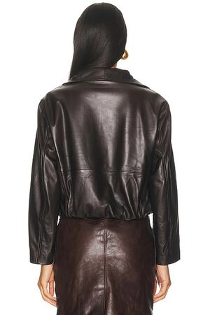 Nour Hammour Etienne Leather Jacket