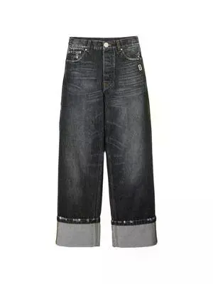 Marc Jacobs Logo-appliqué Jeans - Grey