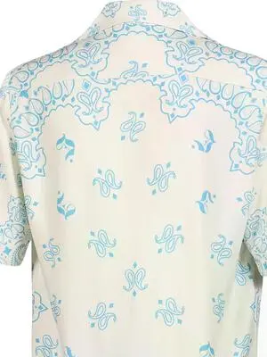 JUN/NAKAYAMA Paisley-print Short-sleeved Shirt