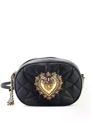 Dolce & Gabbana Quilted Leather Camera Bag