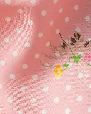 Prada Printed Silk Twill Scarf 55 - Pink/sand