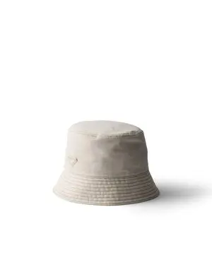 Prada Denim Bucket Hat - Ecru