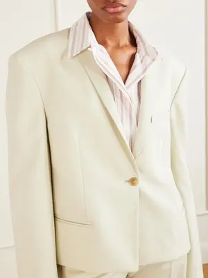 Calvin Klein Cordelia Wool-twill Blazer