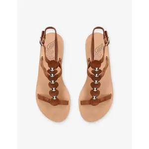 ANCIENT GREEK SANDALS Astria Stud Suede Sandals