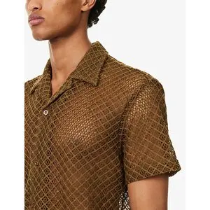 RAITH Marcos Open-knit Cotton Shirt