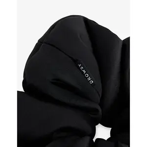 DROWSY SLEEP CO. Pillow Silk Scrunchie - Black Jade