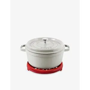 STAUB Lily Cast-iron Trivet - Cherry