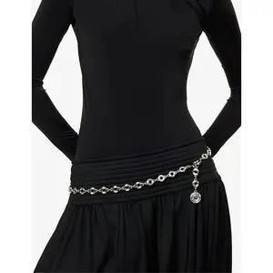 DEHANCHE Elysées Metal Chain Belt - Silver