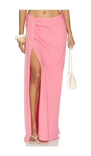 LOVERS AND FRIENDS Judy Maxi Skirt - Pink