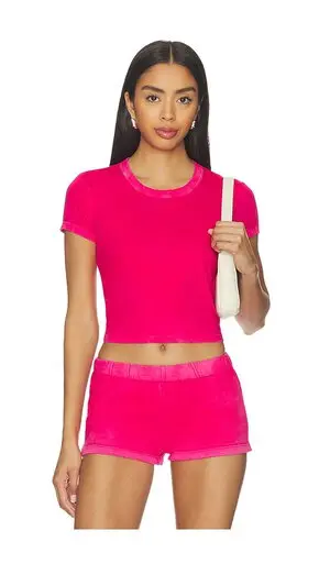 Cotton Citizen COTTON CITIZEN The Standard Baby Tee Fuchsia