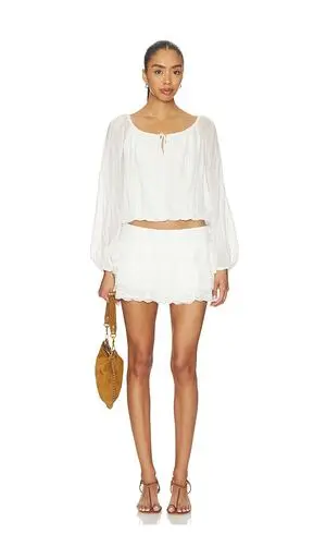 Amanda Uprichard Dallas Top - Ivory