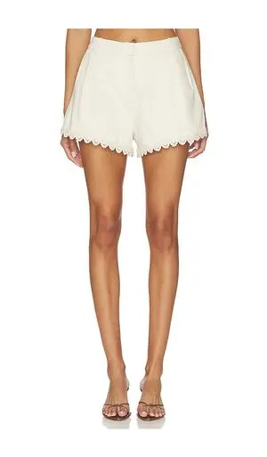 Amanda Uprichard Frill Shorts For Women