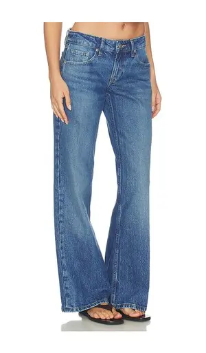 Good American Low Rise Loose Jeans