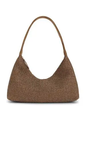 MANSUR GAVRIEL Candy Baguette Shoulder Bag - Brown