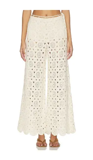 Azulu Vera Crochet Trousers