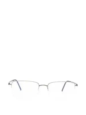 SILHOUETTE Rectangle-frame Eyeglasses - Grey
