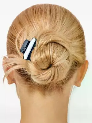 SISTER’S AROMA Logo-engraved Metallic Hair Clip - Blue