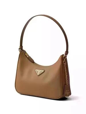 Prada Re-edition 2005 Saffiano Leather Mini Bag - Brown