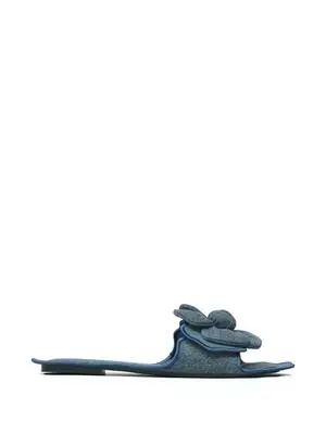 Marc Jacobs Daisy Denim Sandals - Blue