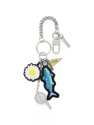 Marc Jacobs Camp Whistle Bag Charm - Silver