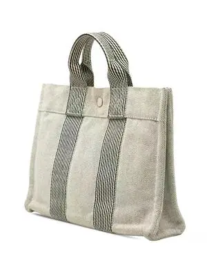 Hermès Fourre Tout Pm Canvas Tote Bag