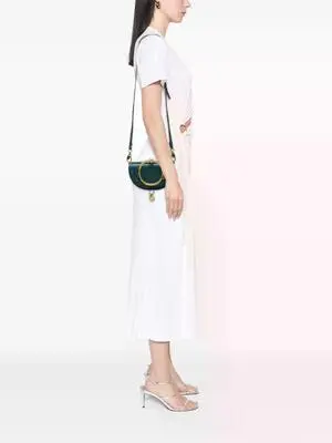 Chloé Nile Bracelet Satchel Mini Calfskin - Blue