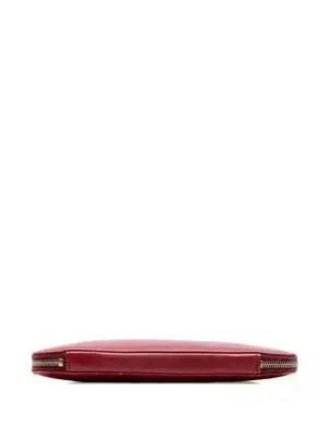 Prada 2000-2013 Saffiano Zip Around Ipad Case Clutch Bag