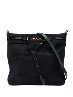 Prada Logo Cross Body Bags