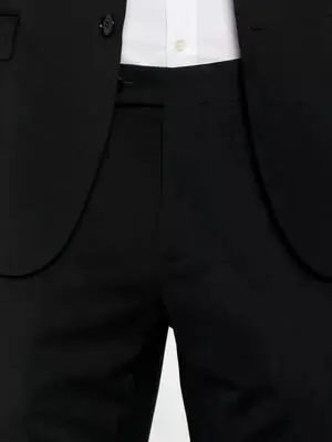 MANUEL RITZ Single-breasted Peak-lapels Suit - Black