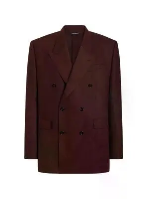 Dolce & Gabbana Sicilia Light Double-breasted Linen Jacket